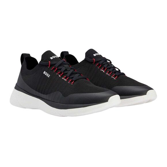 Boss | Shoes | Boss Mens Dean Running Sneakers Black | Poshmark